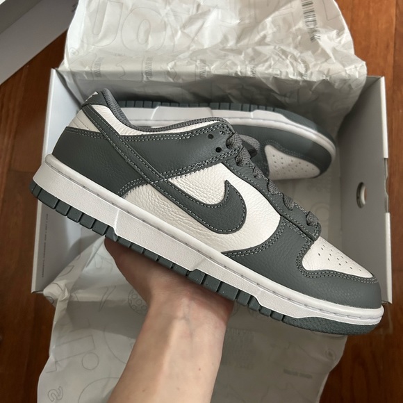 Nike | Shoes | Nike Dunk Low Cool Grey By You Sneakers Womens 8 | Poshmark